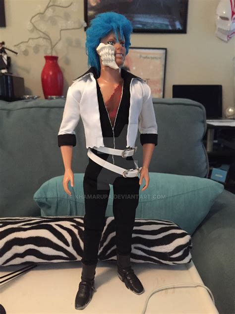 Bleach Grimmjow Custom Action Figure By Khamarupa On Deviantart