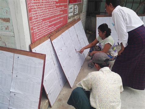 မတ္တရာမြို့နယ်၌ မဲဆန္ဒရှင်ပေါင်း ၁၉၀၀၀၀ ကျော်ရှိပြီး မဲစာရင်းလာရောက်ကြည့်ရှုသူ ၁၁၃၁၈၅ ဦးရှိ