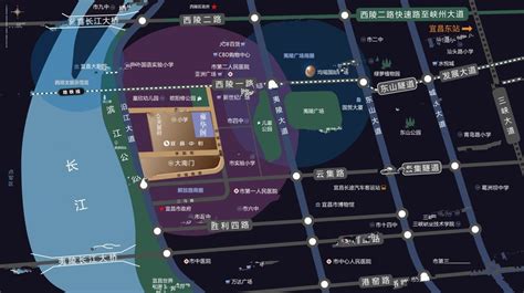 宜昌中心雍华阁位置交通图1宜昌宜昌中心雍华阁位置交通图图片大全 吉屋网