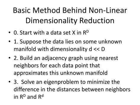 Ppt Nonlinear Dimensionality Reduction For Hyperspectral Image