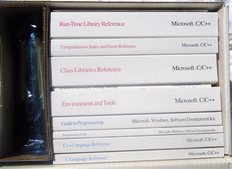 microsoft c c 7 0 windows software development kit version 3 1 5 1 4 disks 1864475949