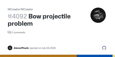bow projectile problem · issue 4092 · mcreator mcreator · github