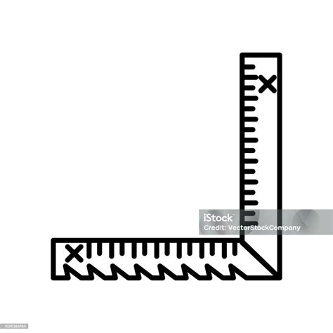 尺規圖示向量符號和符號在白色背景上被隔離 尺規徽標概念向量圖形及更多公分圖片 公分 卡通 商標 Istock