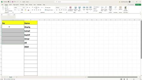 Omg How To Create A Dynamic Numbered List In Excel Youtube