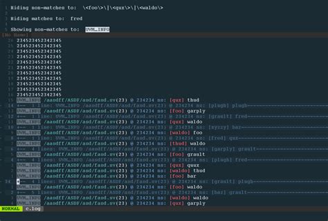 Combining Matched And Unmatched Expression Folding Rvim