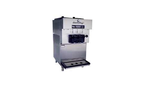 Soft Serve Ice Cream Two Flavor Countertop Machine Fed