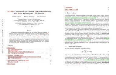LoCoDL Communication Efficient Distributed Learning With Local