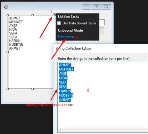 C Textbox A Girilen Değeri Listbox İçinde Arama Web Tasarım