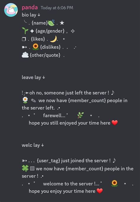 Welcome Leave Discord Text Ideas Discord Server Name Ideas Discord