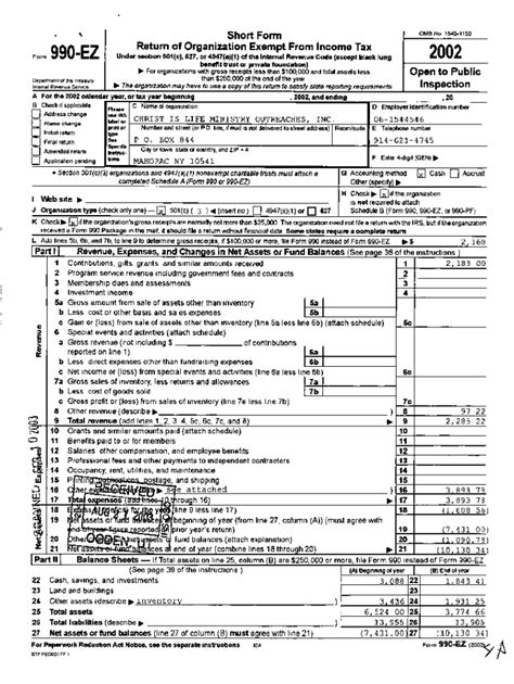 Fillable Online Instructions For Form 990 Return Of Organization