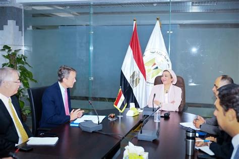 وزارة البيئة وزيرة البيئة تبحث مع ممثلي الوكالة الأمريكية للتنمية