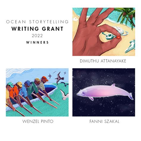 Meet Our Winners Save Our Seas Foundation