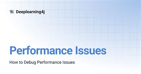 Performance Issues Deeplearning4j