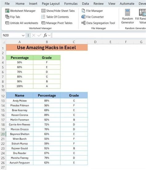 Use Amazing Hacks In Excel With Vlookup Function Pk An Excel Expert