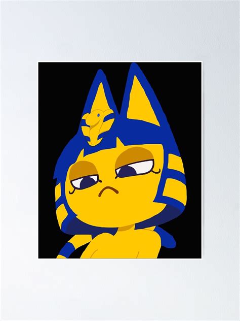 Ankha Ankha Zone Tiktok Trend Meme Minus8 Essential Poster By
