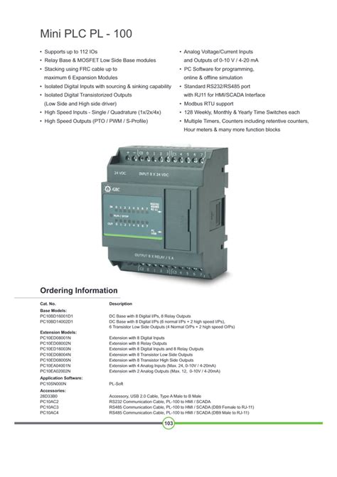 GIC Programmable Logic Controller At Rs 17000 Piece PLC In Anand ID