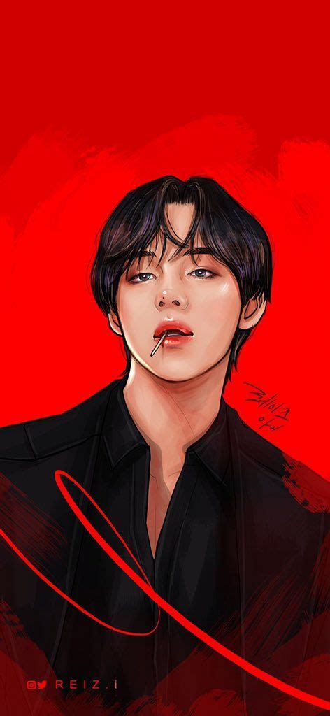 REIZ I On Twitter Bts Fanart Fan Art Taehyung Fanart