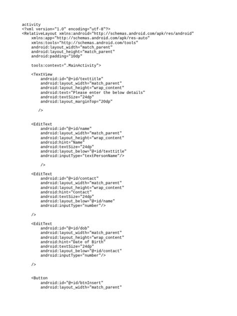 Crud Download Free Pdf Android Operating System Computer Data