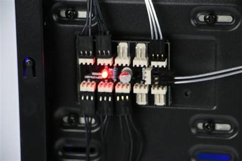 Internal Power Distribution Pcb 10 Way 3 Pin Fan Hub Power Splitter Moddiy
