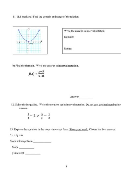 Solved 1 Solve The Equation 1 6y−5y 6 3y 1 −5 2 1 5