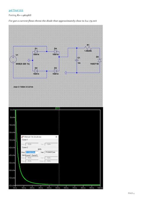 Solution To The Electronics Project Using LTspice PDF