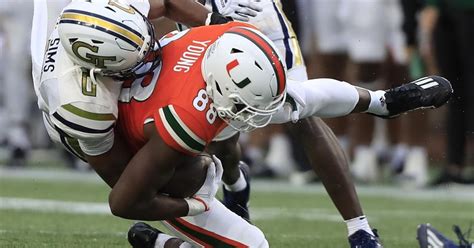 video miami hurricanes vs georgia tech highlights