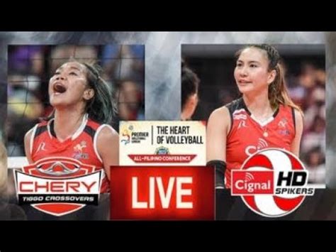 PVL LIVE CHERY TIGGO Vs CIGNAL LIVE SCORES And COMMENTARY YouTube