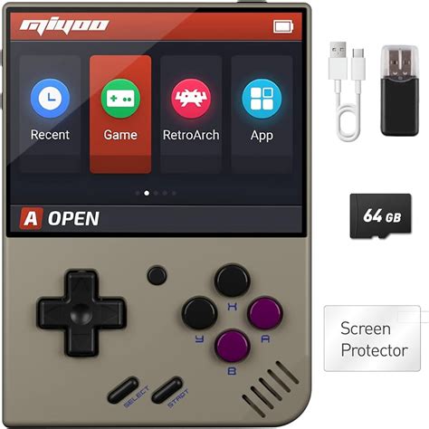 32GB Miyoo Mini Plus Handheld Retro Gaming Console W 5000 Games Pre