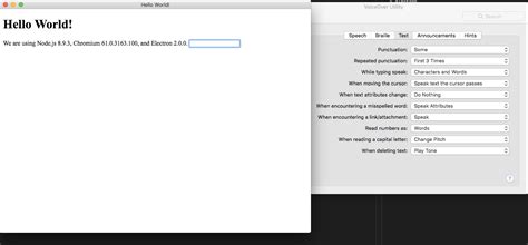 Announcements For Input Fields Are Missing · Issue 13412 · Electron