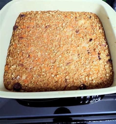 Weight Watchers Carrot Cake Baked Oatmeal Recipes