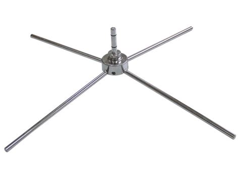 Metal Base Cross X Base With Ball Bearing For Custom Adverting Design Ground Spike And Flag