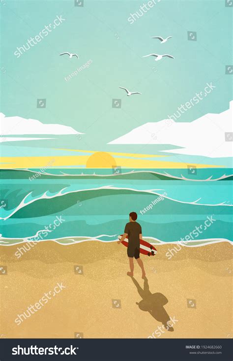 56546 일러스트 서핑 여름 컬러 이미지 스톡 사진 및 벡터 Shutterstock