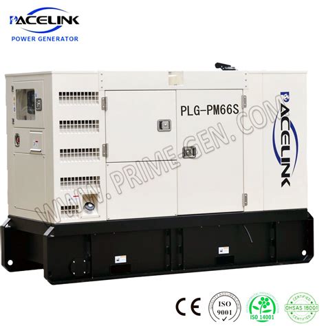 60kva Soundproof Diesel Generating Set Powered By Perkins With Ceiso