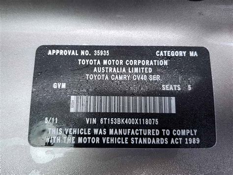 SOLD Toyota Camry Altise 2011 Bronze Used Vehicle Sales