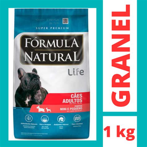 Ração Fórmula Natural Life Super Premium para Cães Adultos Raças Mini e