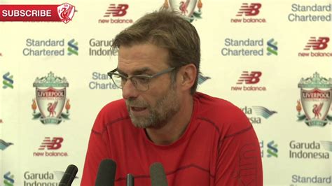 Jurgen Klopp Pre West Ham Vs Liverpool Press Conference In Full