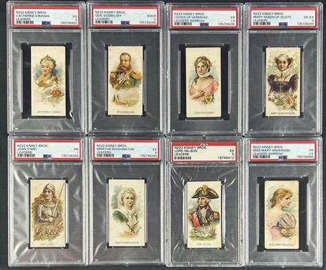 Collector Investor Auctions 1889 N222 Kinney Brothers Leaders Psa