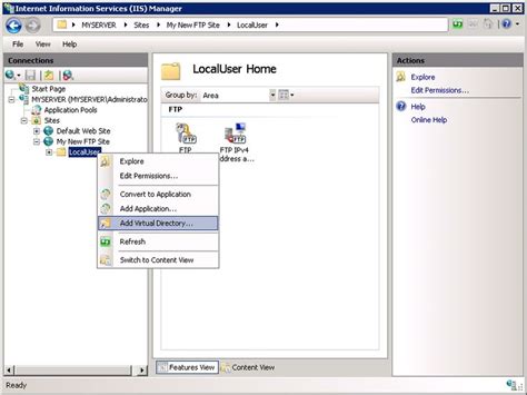Configuring Ftp User Isolation In Iis 7 Microsoft Docs Syntax