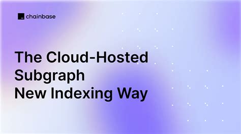 The Cloud Hosted Subgraph New Indexing Way — Teletype