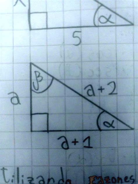 SOLVED Determine el valor de la incógnita en el siguiente triángulo