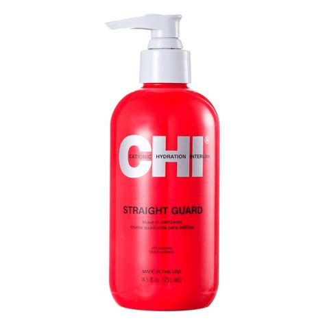 Термозащитен крем за изправяне и изглаждане CHI Straight Guard 251 мл ...