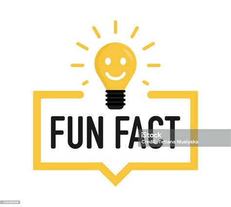 재미있는 사실 아이콘입니다 개념은 전구와 스마일리로 알고 있었습니까 트렌디한 모던 로고 디자인 요소 재미있는 사실의 현대적인 상징 벡터 그림 재미에 대한 스톡 벡터 아트 및