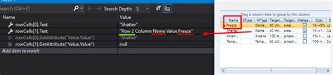 Radgridview Incorrect Empty Cells Text Property Information In Appium