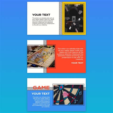 Free Game PowerPoint Template MasterBundles