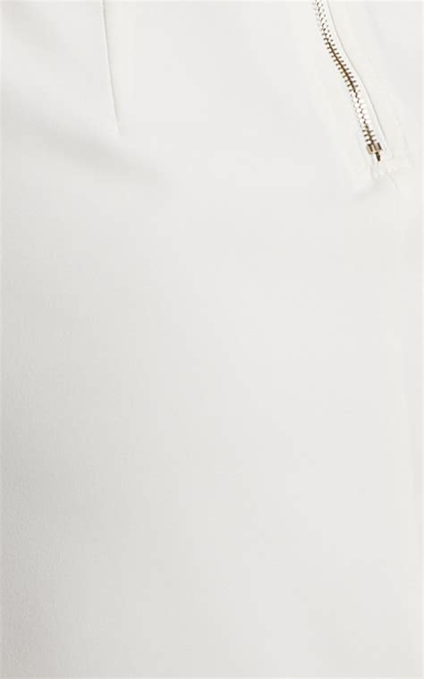Bonne Mini Dress Strapless Corset Side Split Dress In White Showpo Usa