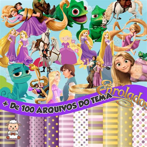 Kit Digital Enrolados Rapunzel Png No Elo7 Camilly Vitoria Silva De