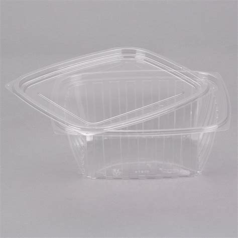 Clear Rectangular Plastic Container With Lid Savvy Supply
