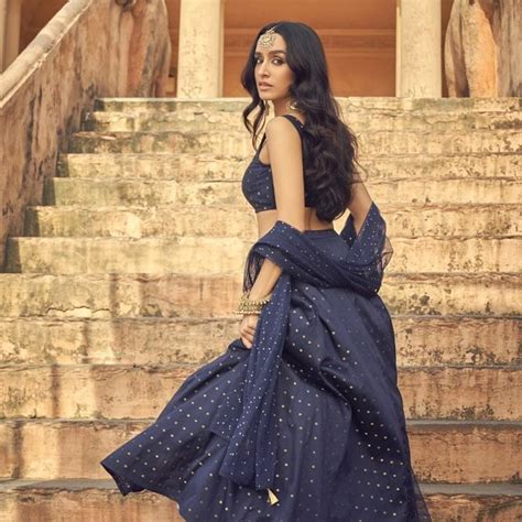 Shraddha Kapoor Looks Mesmerizing Lehenga Worth Rs From Indya Bollywood News