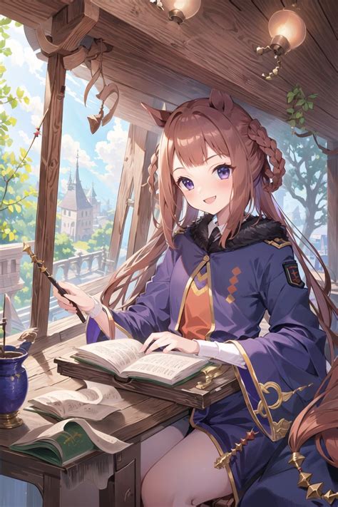 七瀬なぎaiイラスト🎨 On Twitter Rt Piconano1 スイープトウショウちゃん誕生日おめでとう〜♪ 魔法陣をお
