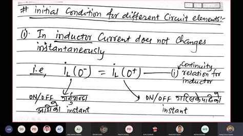 initial condition electric circuit theory in nepali electric circuit